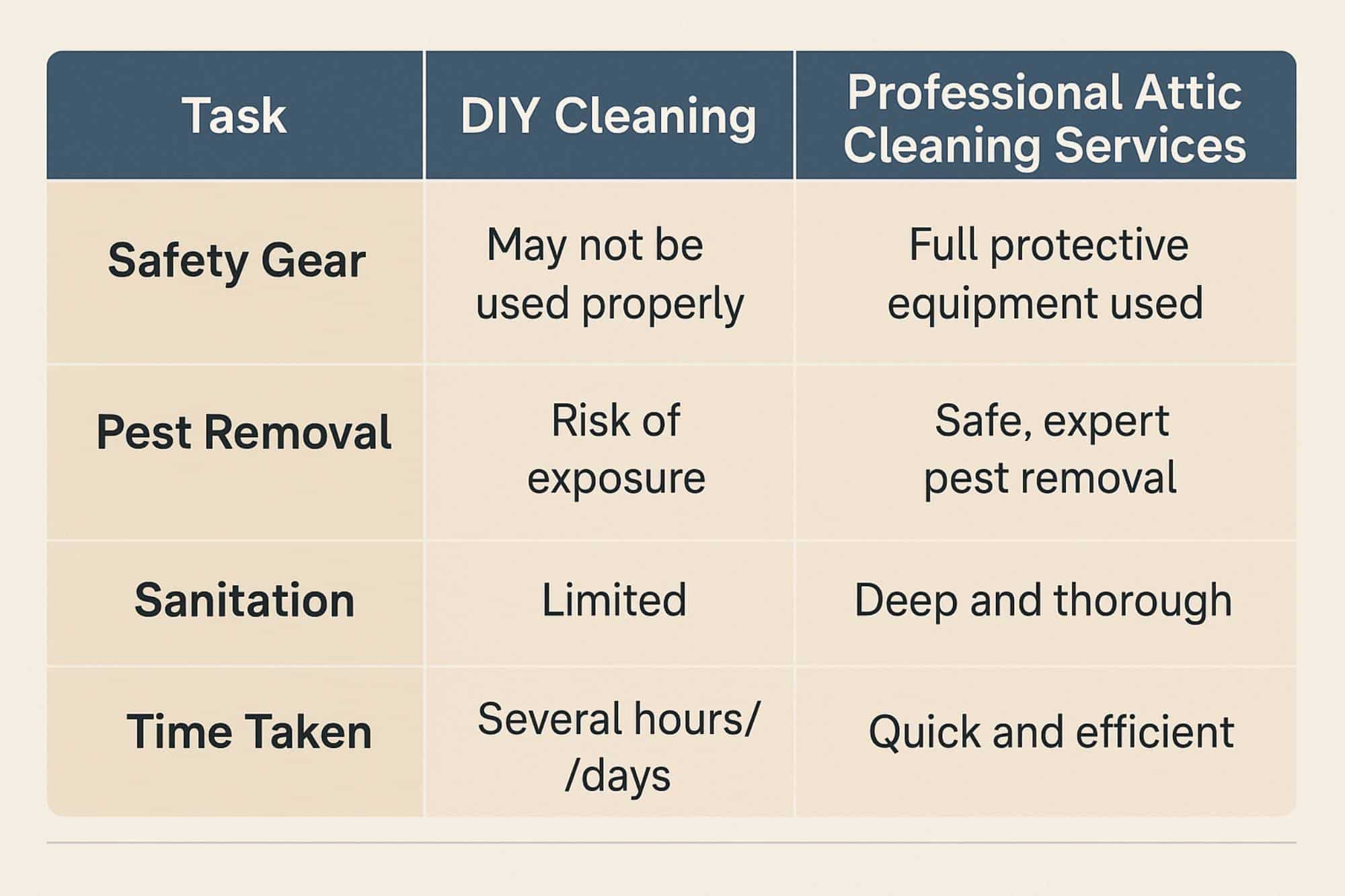 The Importance of Attic Cleaning Services